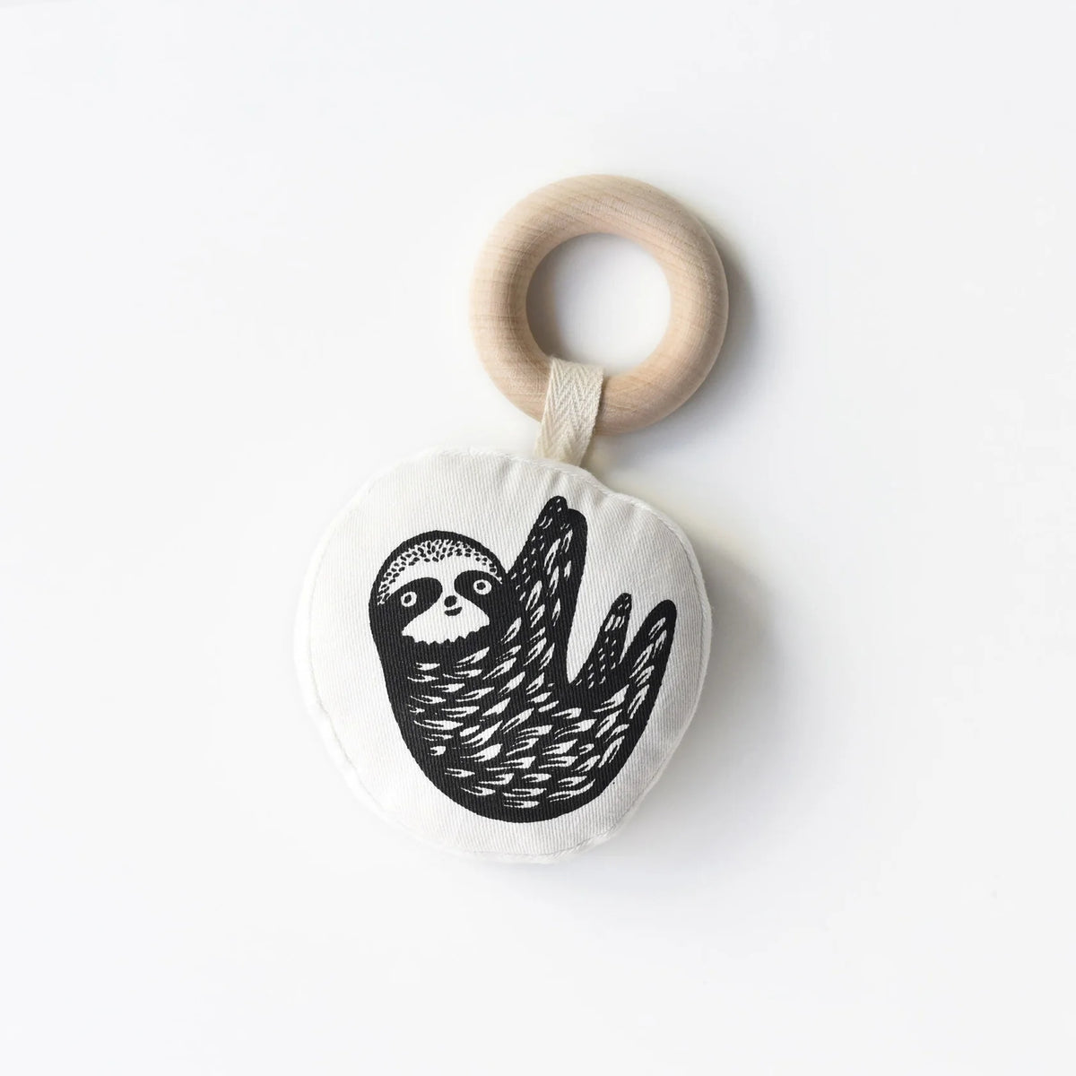 Organic Teether - Sloth | Wee Gallery – Big Head