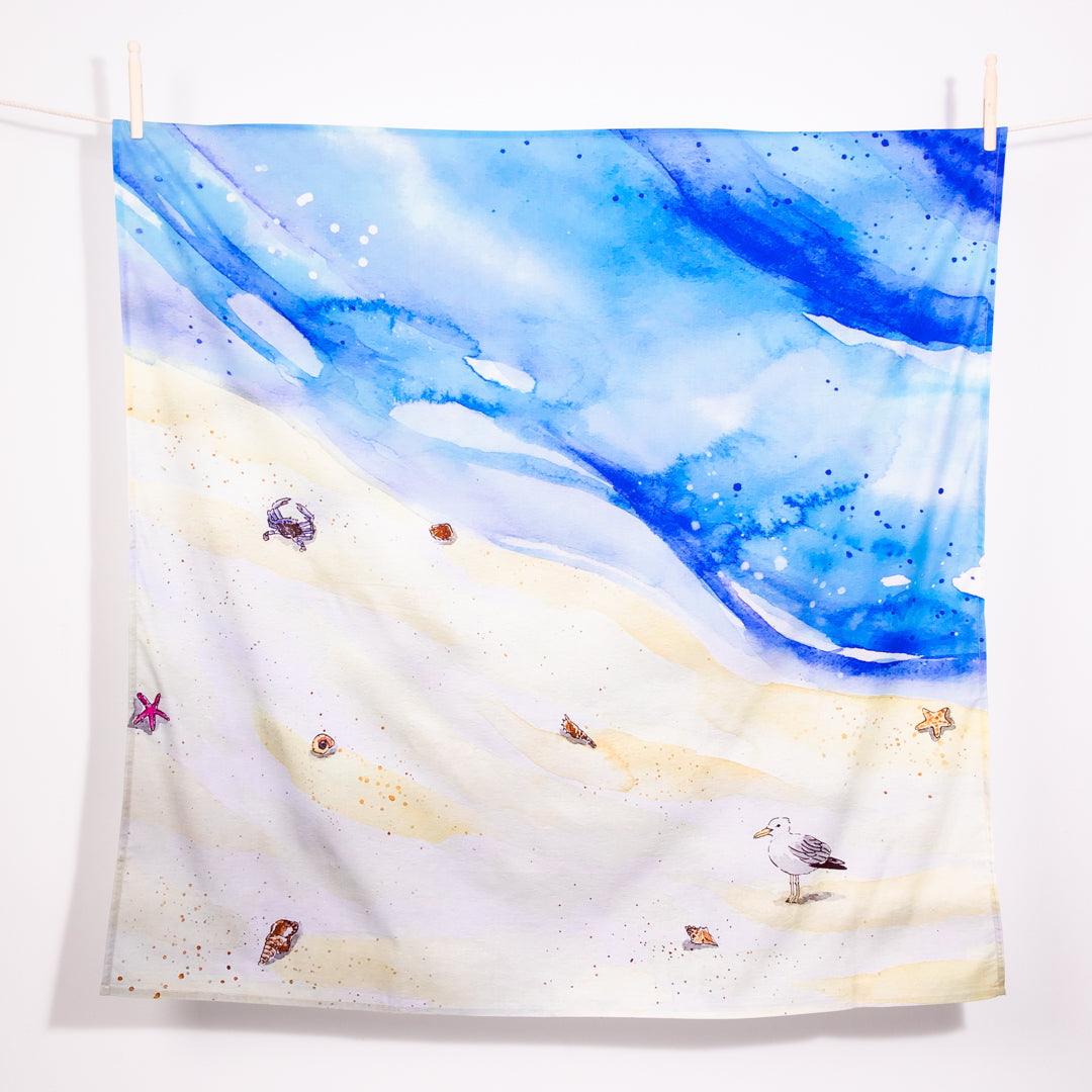 Wonderie Play Cloth - Day At The Beach – Big Head