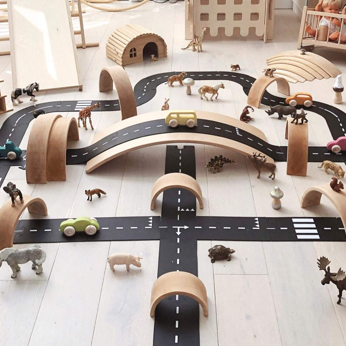 Waytoplay Flexible Toy Roads – Big Head